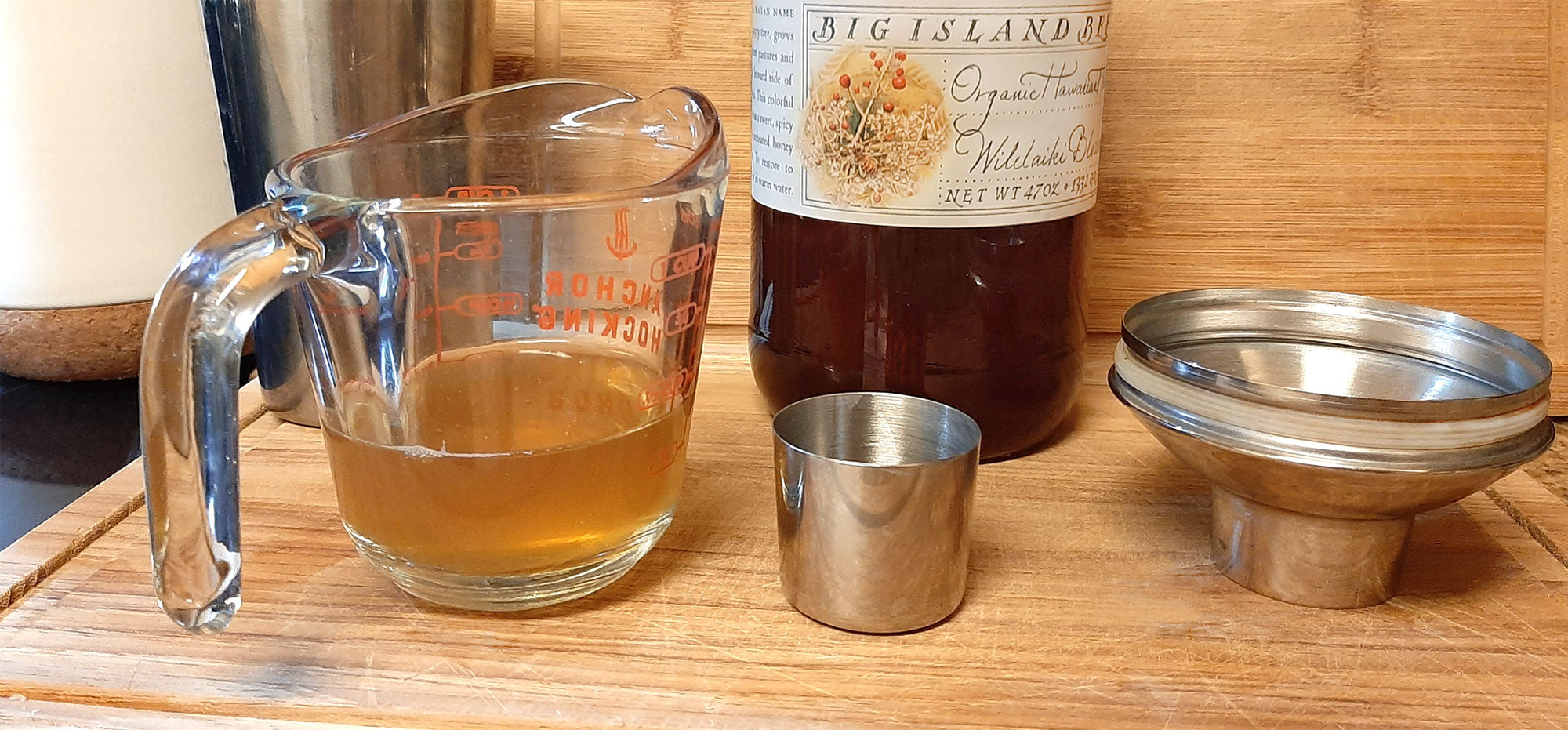 Raw Honey Simple Syrup – Big Island Bees