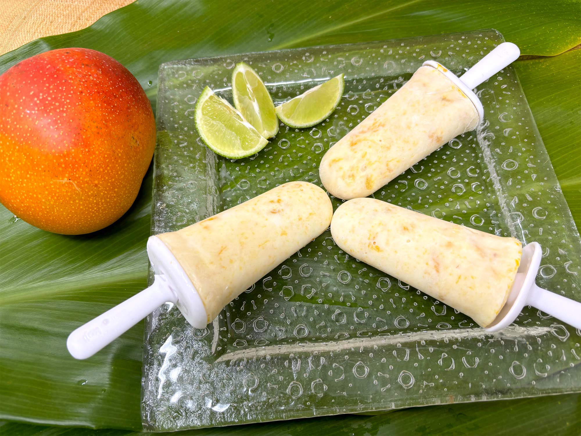 Creamy Honey Mango Popsicles – Big Island Bees